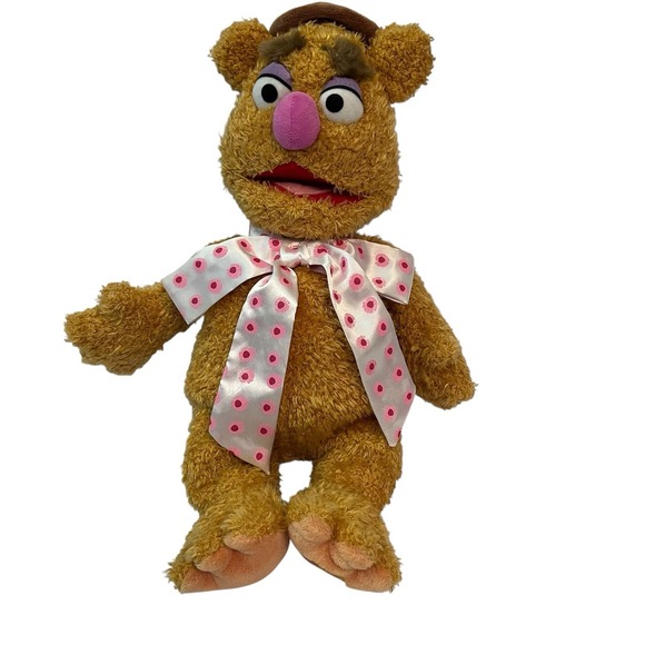 Disney | Toys | Rare Muppets Most Wanted Fozzie Bear 6 Plush Toy Disney ...
